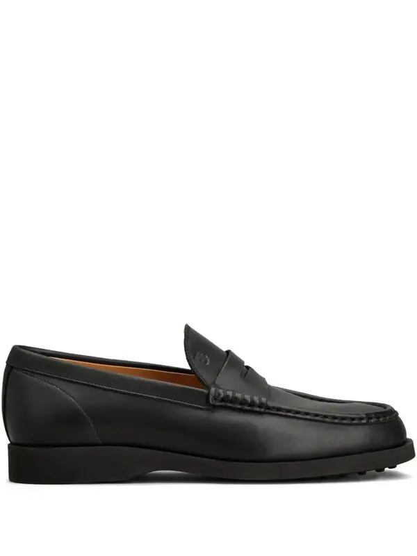 TOD'S Light Leather Penny Loafers