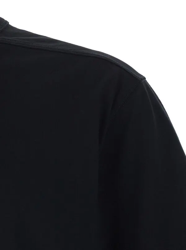 Rick Owens Brad' Crew Neck T-shirt In Cotton - Black