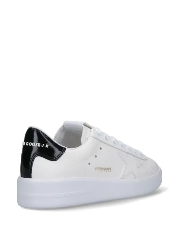 GOLDEN GOOSE Purestar Leather Lace-up Sneakers - Multicolor