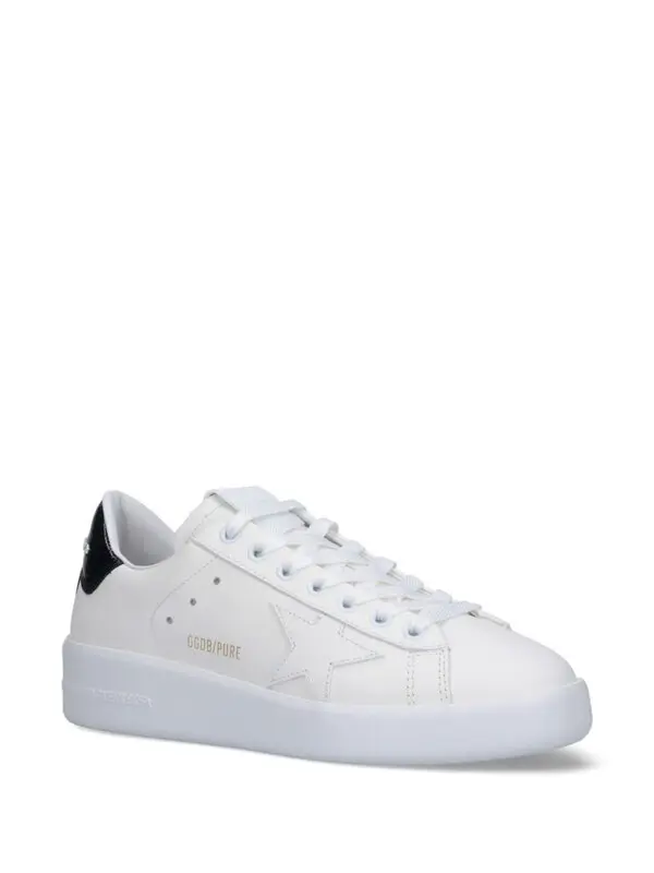 GOLDEN GOOSE Purestar Leather Lace-up Sneakers - Multicolor