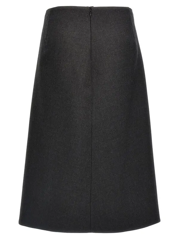 JIL SANDER Wool Skirt
