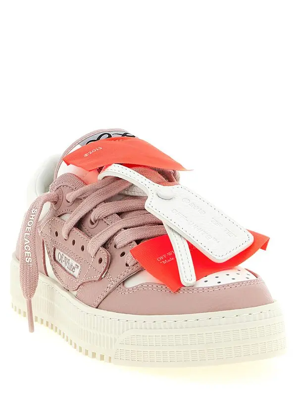 Off-White 3.0 Off Court Leather Sneakers