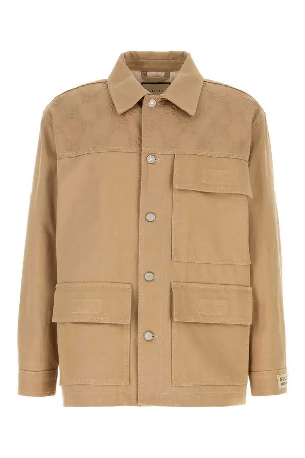 Gucci Cotton Jacket - Brown