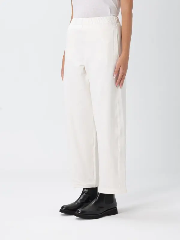 Max Mara Knit Jersey Pants - White