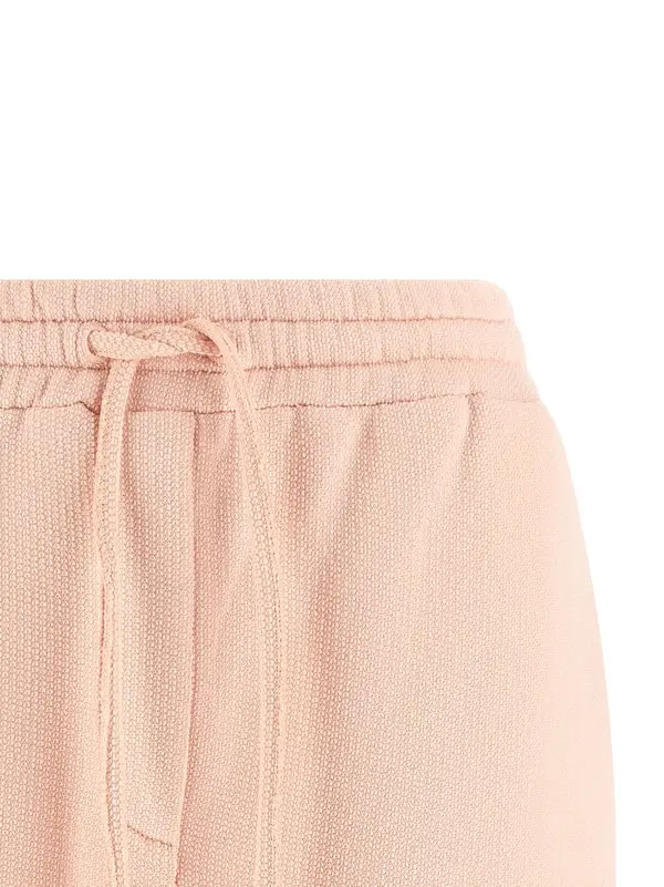 Dolce & Gabbana Logo Patch Terry Shorts