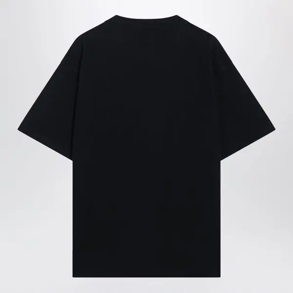 Stone Island Navy T-shirt With Logo Patch