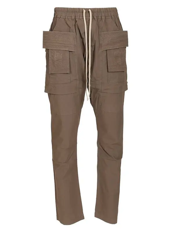 Rick Owens Creatch Cargo Pants - Brown