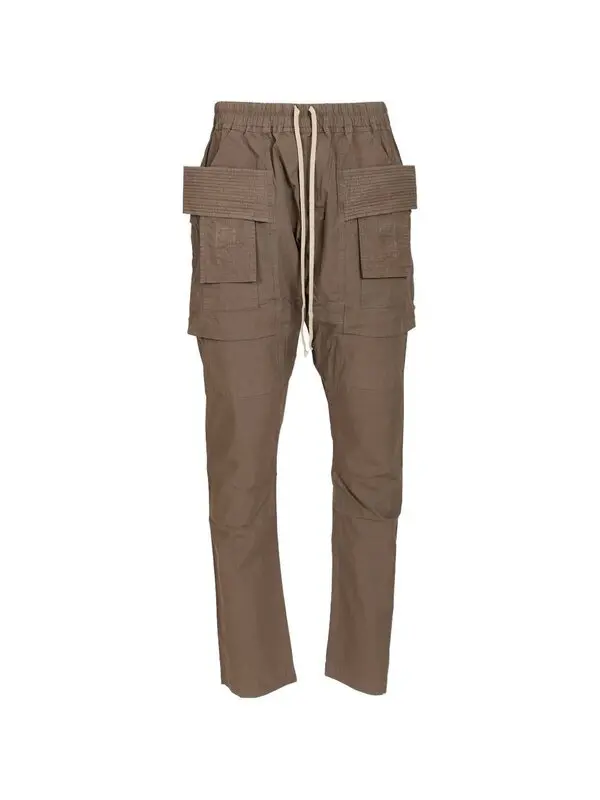 Rick Owens Creatch Cargo Pants - Brown