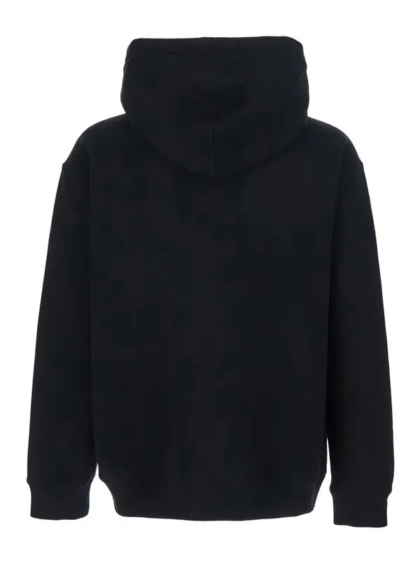 Gucci Cotton Hooded Sweatshirt With Front Logo - Multicolor