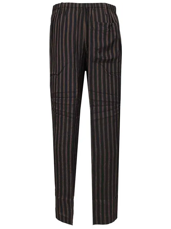 Dries Van Noten Tailored Striped Trousers