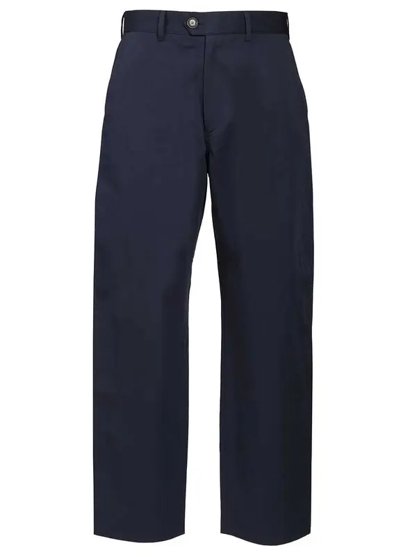 Paul Smith Cotton And Linen Trousers