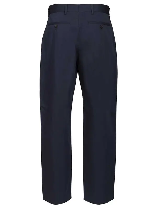 Paul Smith Cotton And Linen Trousers