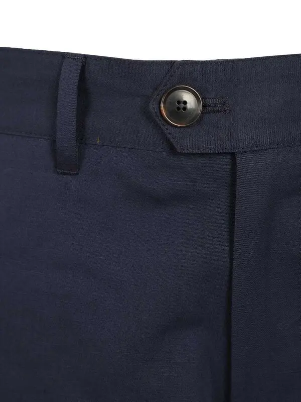 Paul Smith Cotton And Linen Trousers