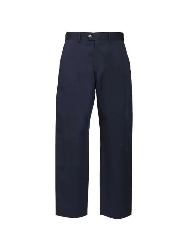 Paul Smith Cotton And Linen Trousers