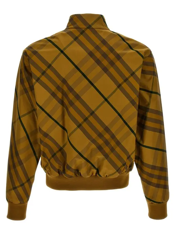 Burberry Checked Cotton Jacket