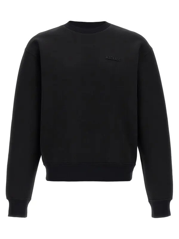 Mackage Julian Crewneck Sweatshirt With Embossed Logo