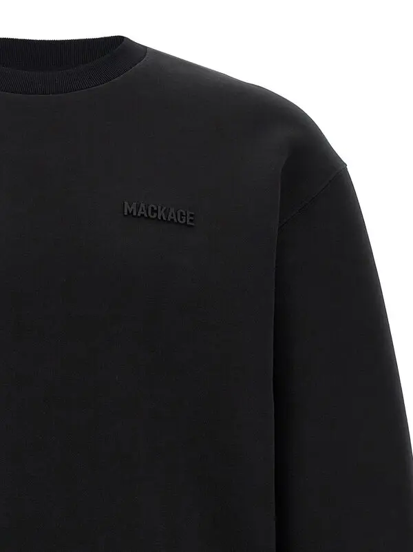 Mackage Julian Crewneck Sweatshirt With Embossed Logo