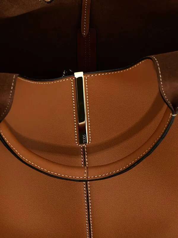 TOD'S Small 'ebr' Shopping Bag