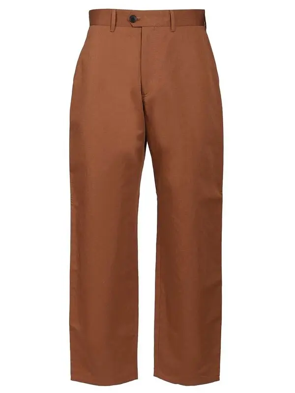 Paul Smith Cotton And Linen Trousers