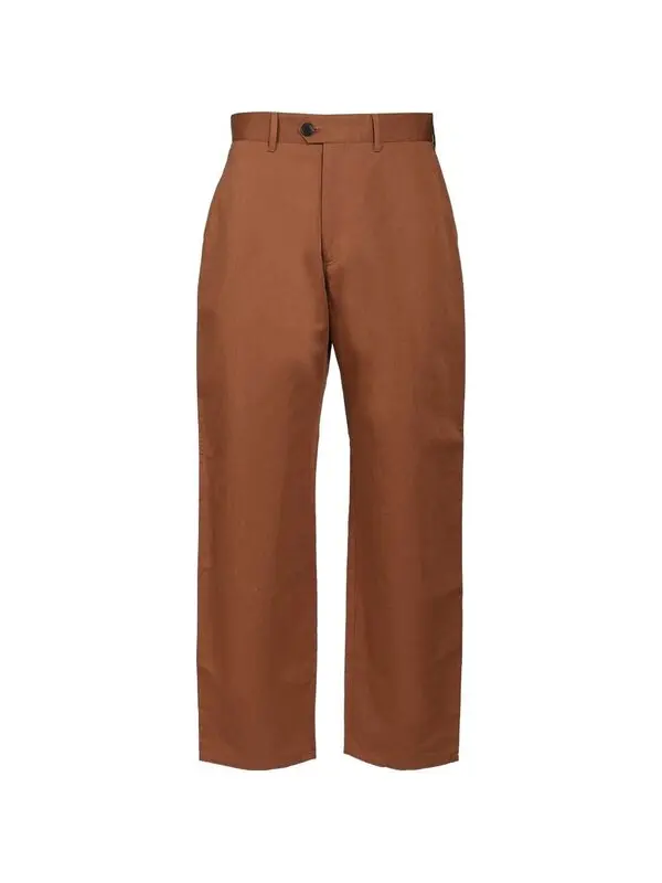Paul Smith Cotton And Linen Trousers