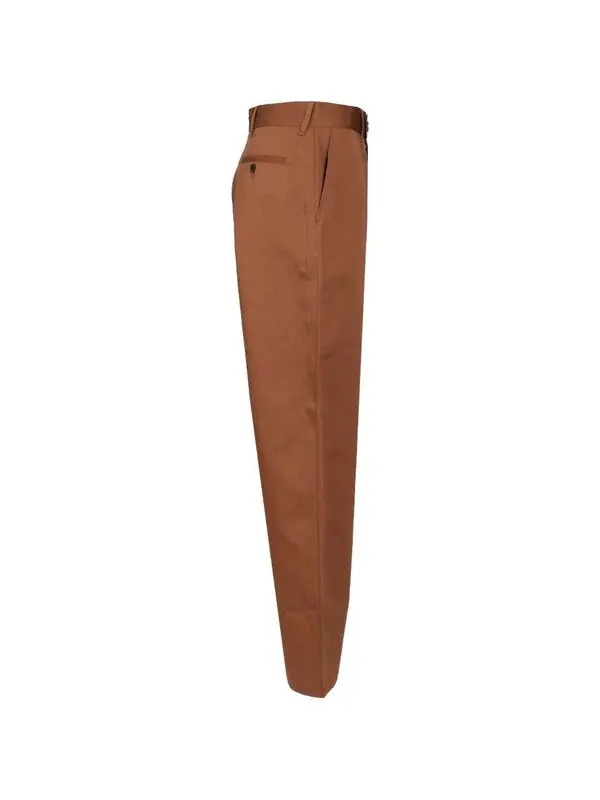 Paul Smith Cotton And Linen Trousers