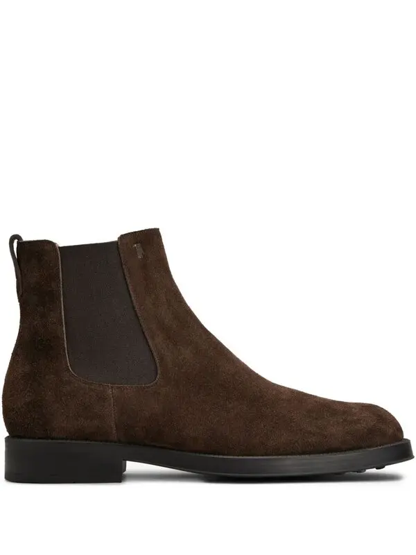 TOD'S Suede Chelsea Boots