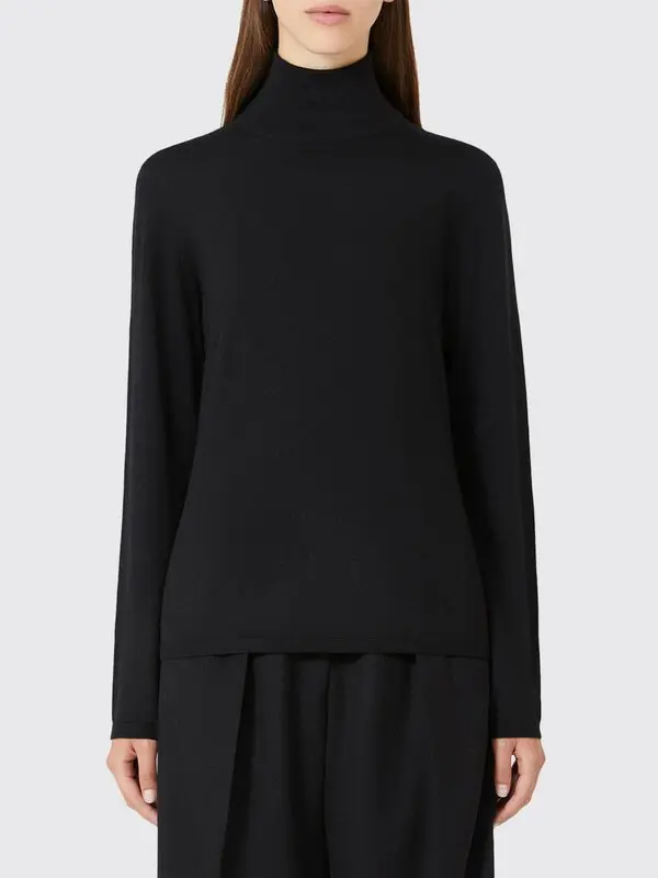 Max Mara Cashmere Turtleneck Sweater - Black