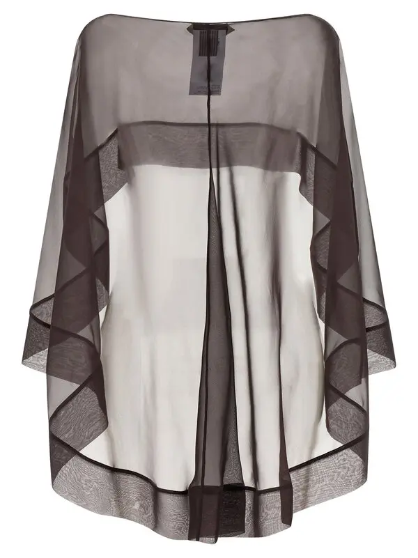 Alberta Ferretti Chiffon Scarf
