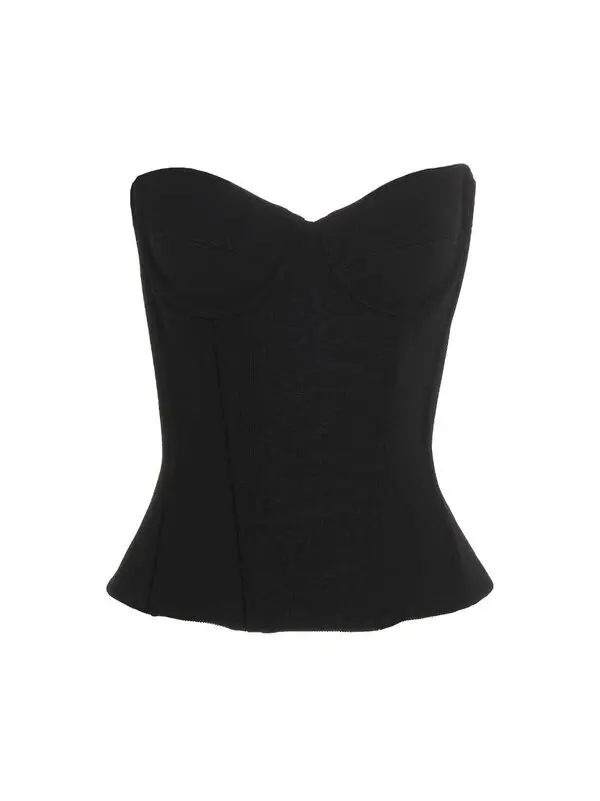 Balenciaga Off-the-shoulder Bustier Top