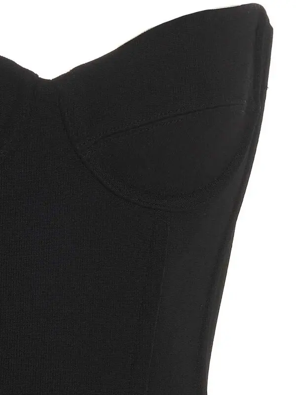 Balenciaga Off-the-shoulder Bustier Top