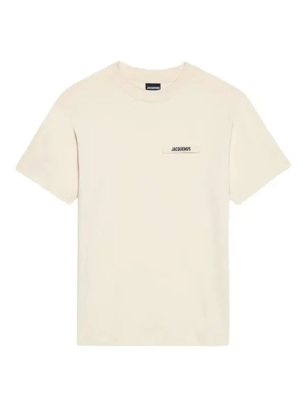 Jacquemus Le T-shirt Gros Grain Cotton T-shirt - Multicolor