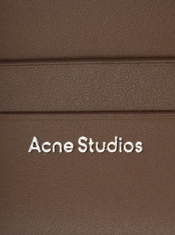 Acne Studios Leather Card Holder For