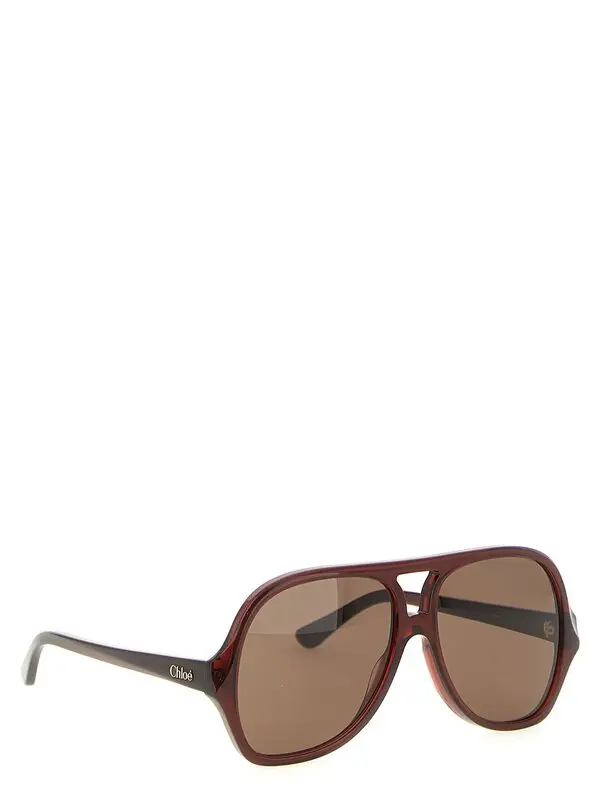 Chloé 58 Aviator Sunglasses