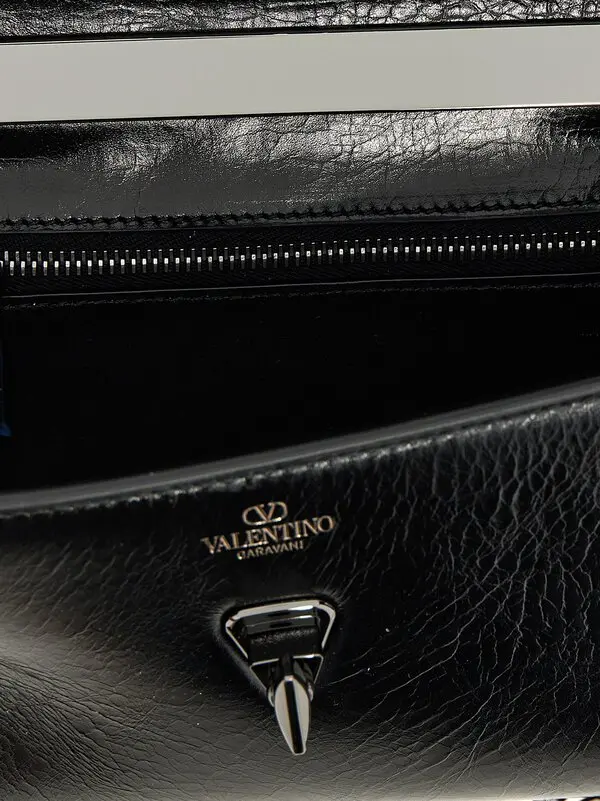 Valentino Garavani Small Shoulder Bag With Vlogo Locker Closure