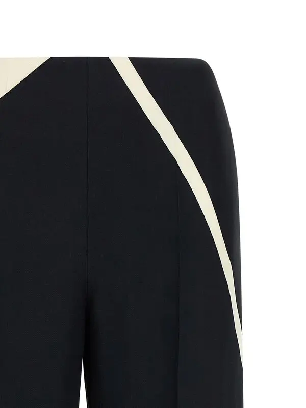 Alberta Ferretti Cropped Wide-leg Pants