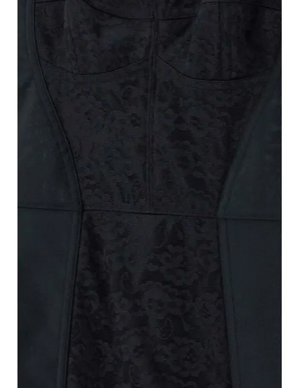 Dolce & Gabbana Essential' Corsetry Petticoat Dress - Black