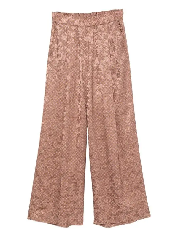 Dries Van Noten Pila Cotton Trousers - Multicolor