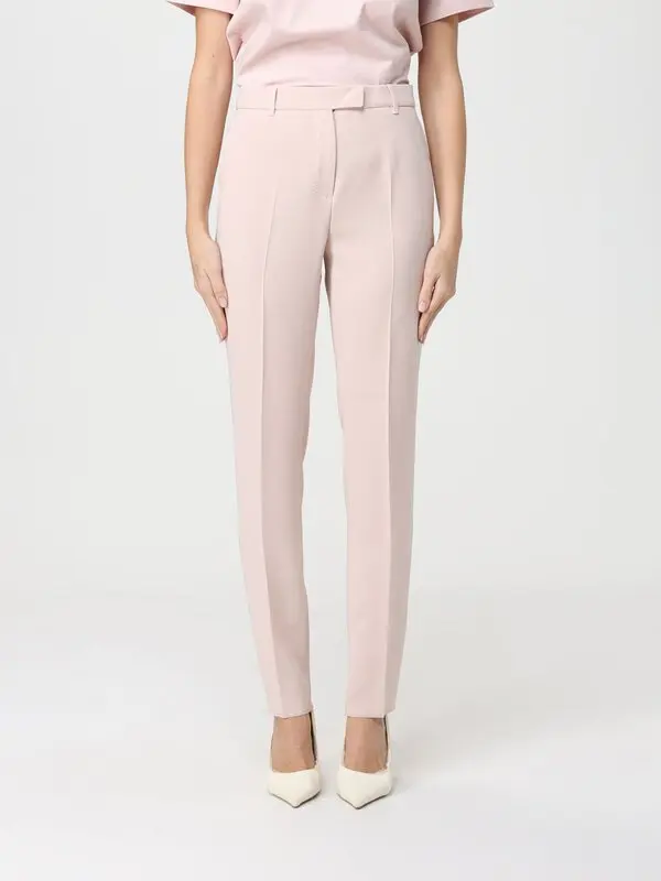 Max Mara Tailored Stretch Trousers - Pink