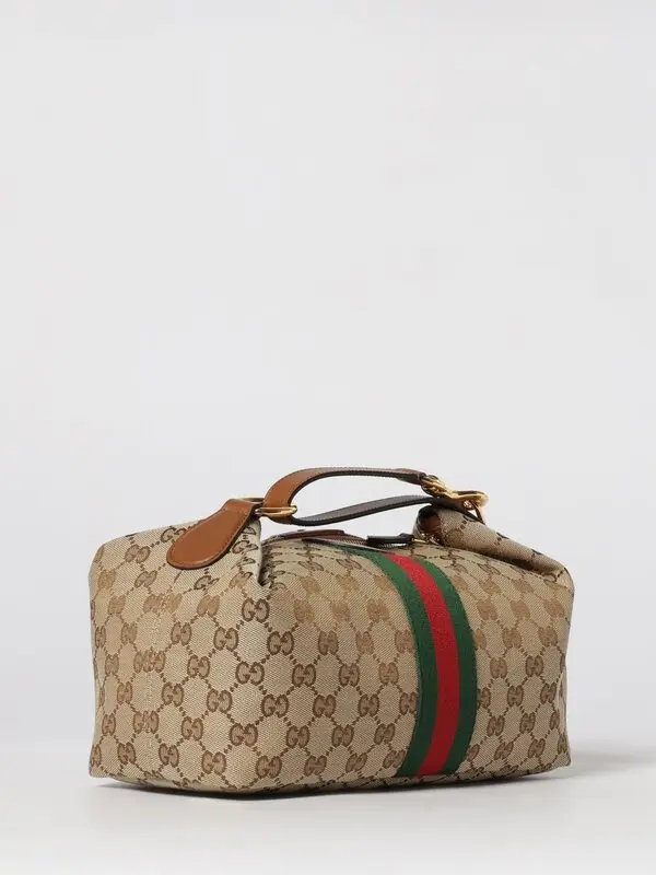 Gucci Monogrammed Canvas Handbag