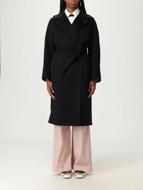 Max Mara Wool Coat - Black