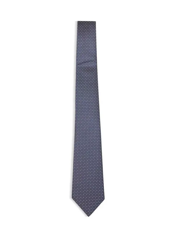 Giorgio Armani Silk Jacquard Neck Tie - Multicolor