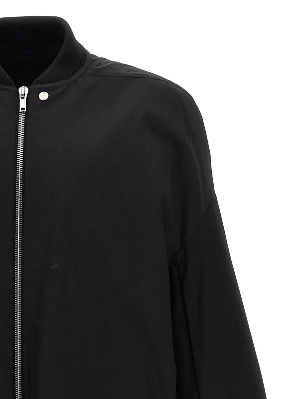 Rick Owens Jumbo Peter Flight Bomber Jacket - Black
