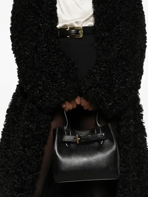 TOM FORD Audrey Buckle-detail Tote Bag - Black