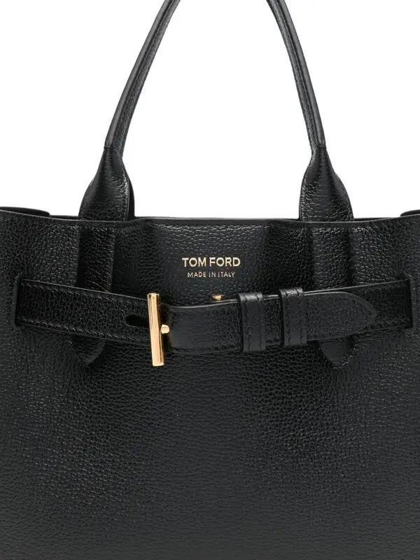 TOM FORD Audrey Buckle-detail Tote Bag - Black