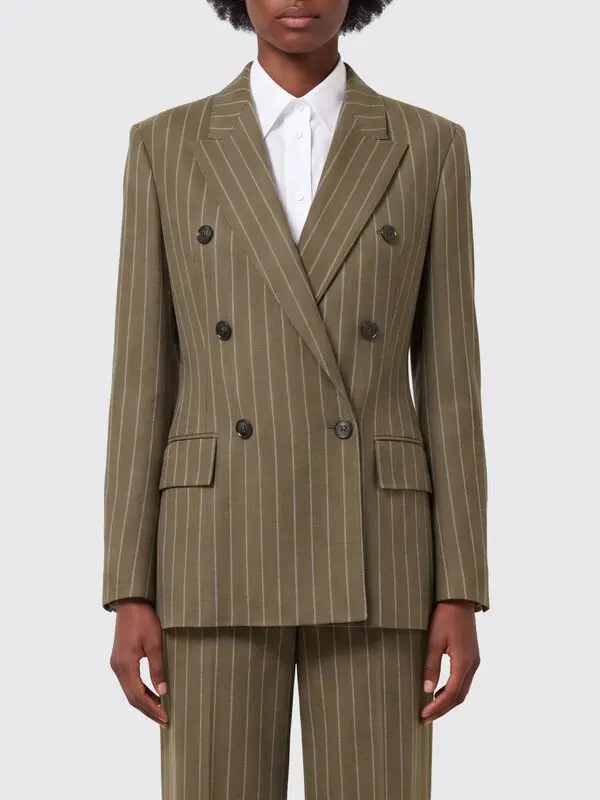 Max Mara Tailored Camelwool Blazer - Cream