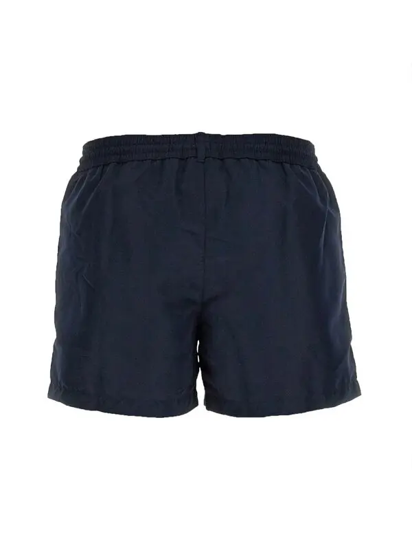 Paul Smith Swim Shorts With Logo - Blue