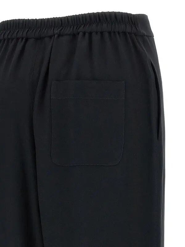 Moschino Acetate Blend Trousers - Black