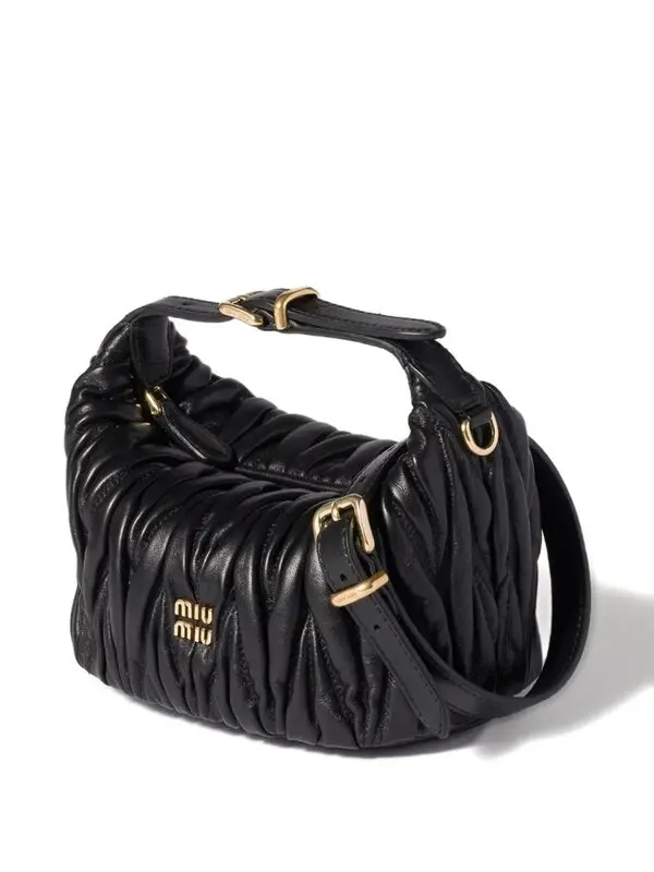 Miu Miu Matelassé Nappa Leather Pouch