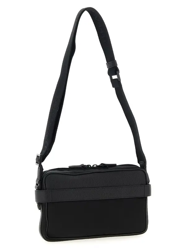 FERRAGAMO Twins Nylon Crossbody Bag