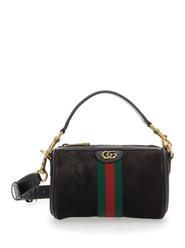 Gucci Ophidia Mini Suede Handbag - Multicolor